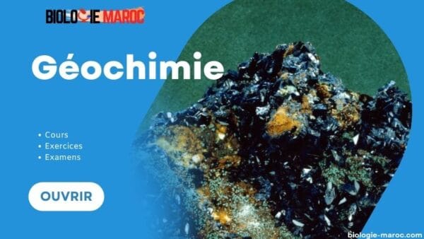 Géochimie: Cours PDF STU S5 Géochimie: Cours PDF STU S5